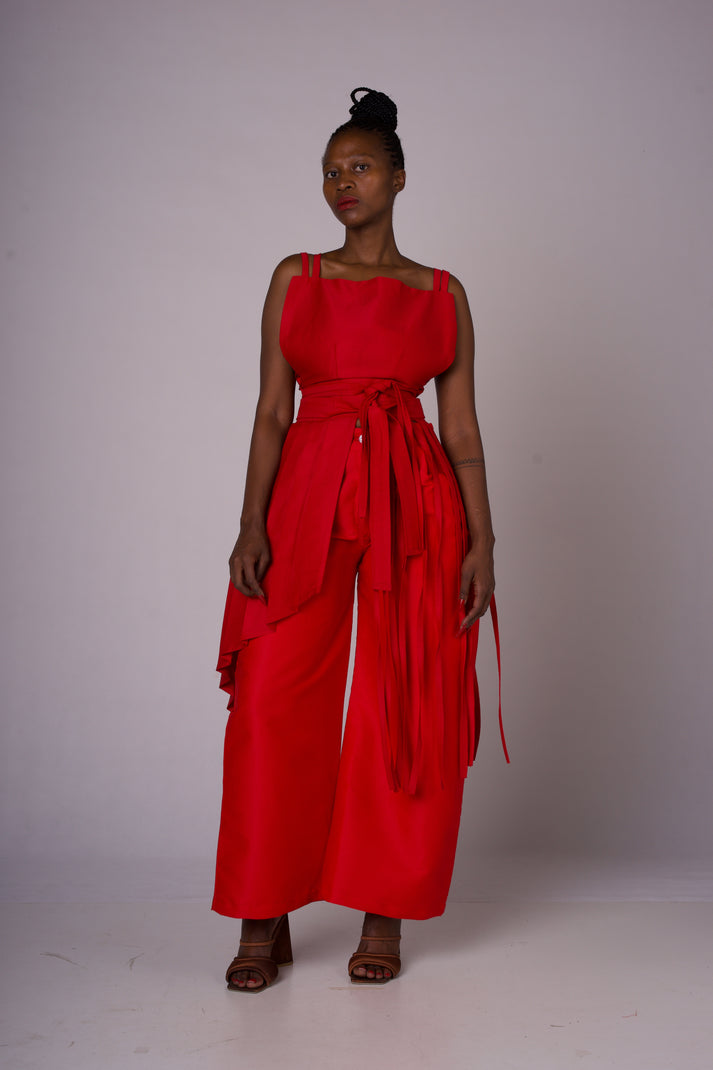 Umfazi Obomvu Pants ans top two pieve – My Store